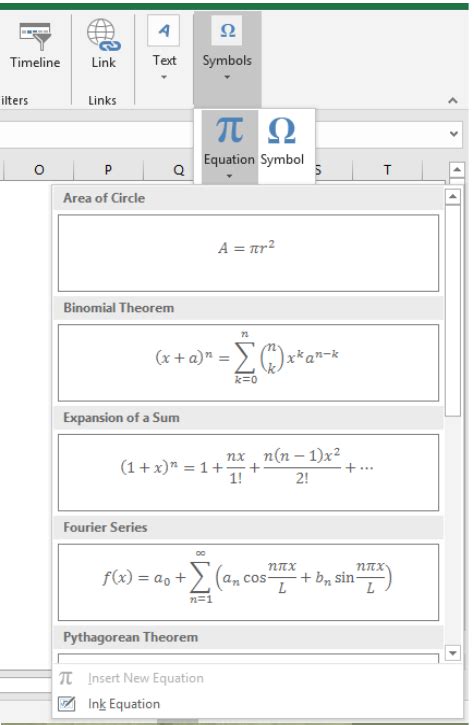 How To Create Equations Using The Equation Editor Excelchat
