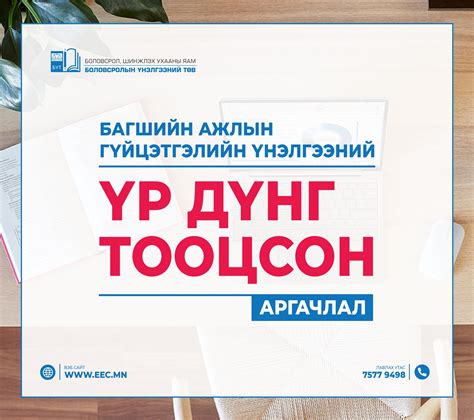 БАГШИЙН АЖЛЫН ГҮЙЦЭТГЭЛИЙН Боловсролын үнэлгээний төв Facebook