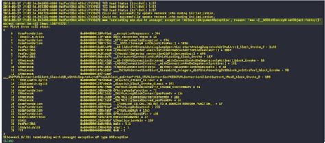 Ios How To Get The Information From First Throw Call Stack In Xcode
