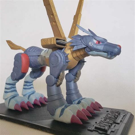 🐉 Digimon Metalgarurumon・free Stl File For 3d Printing・cults
