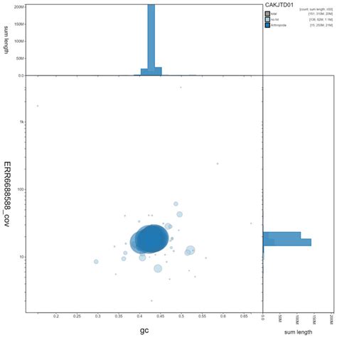 Genome Assembly Of Ichneumon Xanthorius Iyichxant11 Gc Coverage