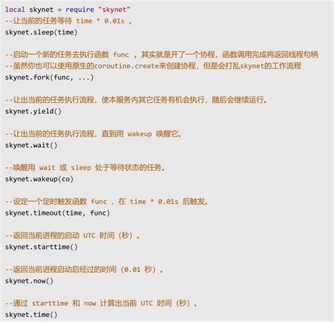 skynet笔记服务调度获取时间与错误处理四 灰信网软件开发博客聚合