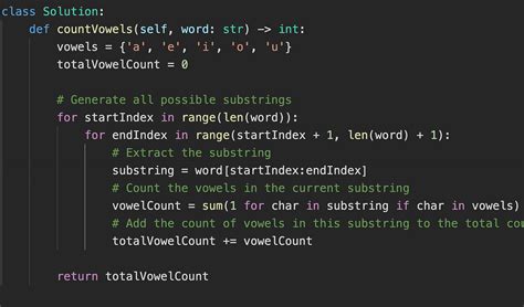 How To Think About Leetcode 2063 Vowels Of All Substrings By Natalie
