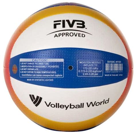 Piłka Do Siatkówki Plażowej Mikasa Bv550c Beach Pro Mikasa Decathlon