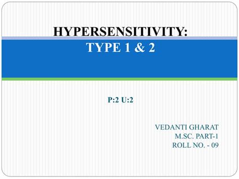 Hypersensitivity Types Pptx Allergies Diseases And Conditions