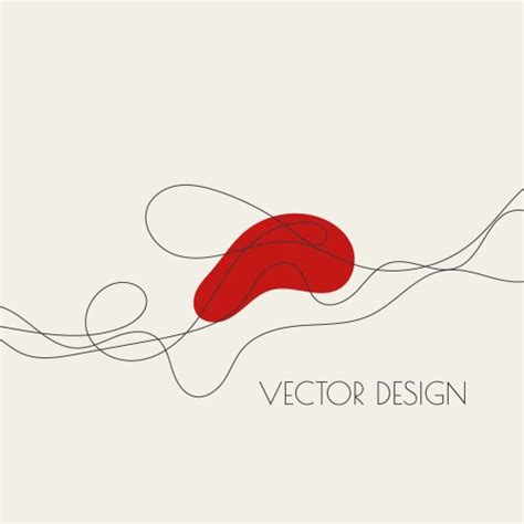 Abstract Curve Twisted Line Royalty Free Vector Image