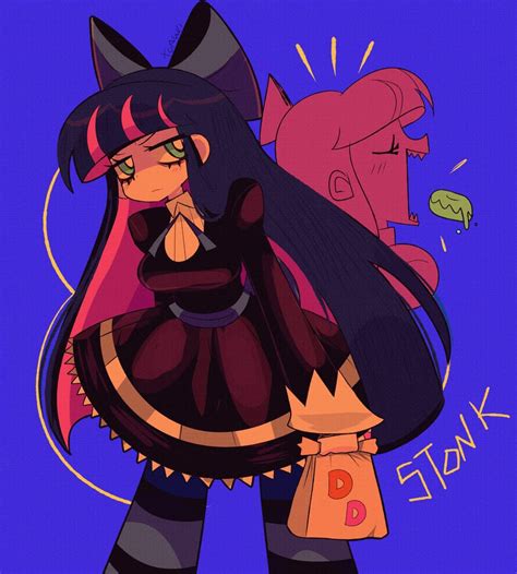 Stocking Panty And Stocking With Garterbelt Drawn By Aurixoauri