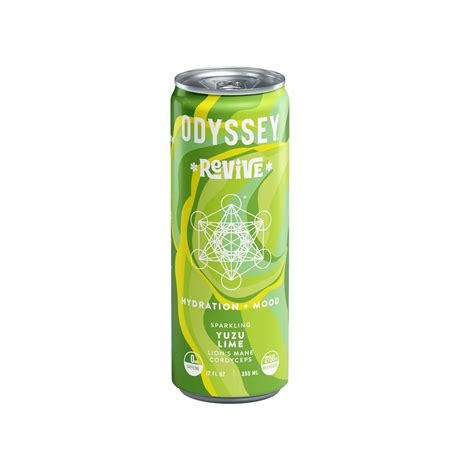 Sipple Products Odyssey Elixirs Revive Yuzu Lime
