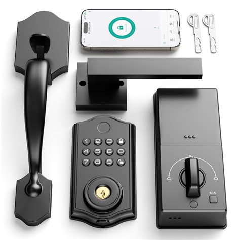 Smart Front Door Lock Set App Control Keyless Entry Door Lock With