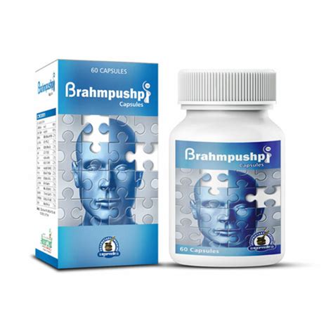 Herbal Memory Enhancer Pills Supplements Brahmpushpi Capsules