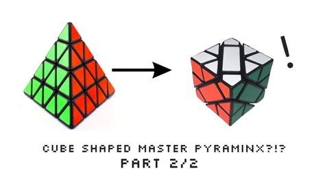 How To Turn A Master Pyraminx Into A Cube Complete Build Guild Part YouTube