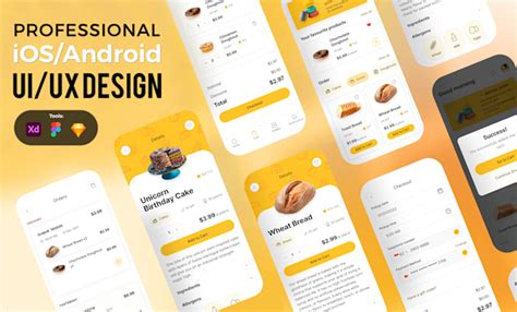 Create Modren Stunning Mobile App Ui Ux Design In 24 Hours By Bilal Anjum Fiverr