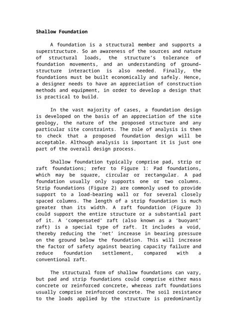Docx Shallow Foundation Calculation Dokumen Tips