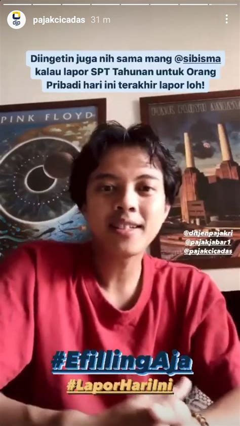 Bisma Kharisma Yuk Buruan Lapor Spt Hari Ini Terakhir Direktorat