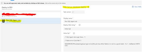 Error In Azure Devops Sql Server Database Deploy Task Not Failing