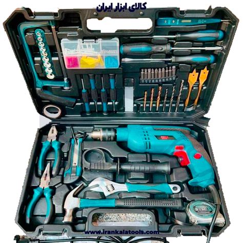 کیت دریل برقی 100 پارچه باس