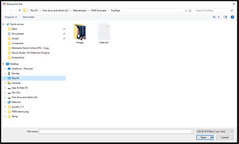 Importing A Pspa Portrait File Mementopix Composite