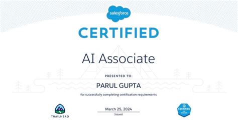 Parul Gupta On Linkedin Salesforcecertification