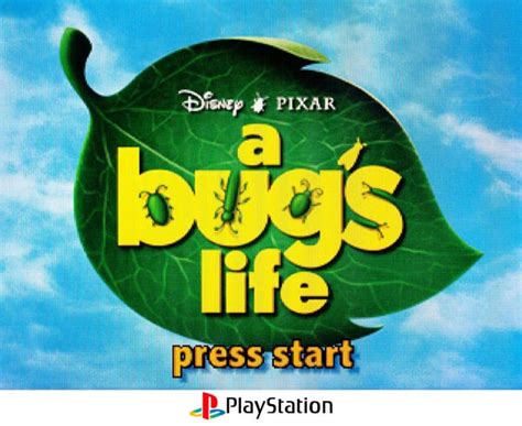 Disneys A Bugs Life Playstation Ps1 Starttitle Screen Promo Photo 1200 Picclick Au