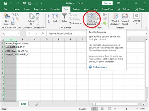 Csv Files In Excel How To Convert A Comma Delimited File To A