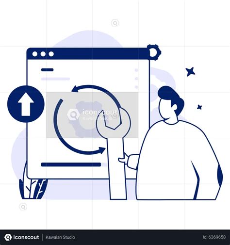 Software Upgrade Illustration Free Download Business Illustrations Iconscout