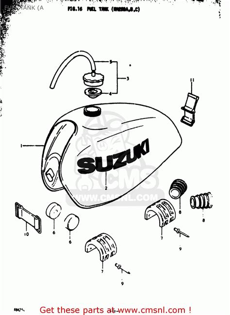 Suzuki Rm250 1978 C Usa E03 Parts Lists And Schematics