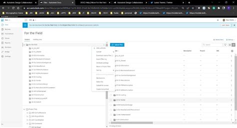Autodesk Construction Cloud Move For The Field Folder To Projects