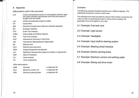 Vda Special Characteristics Special Characteristicspdf