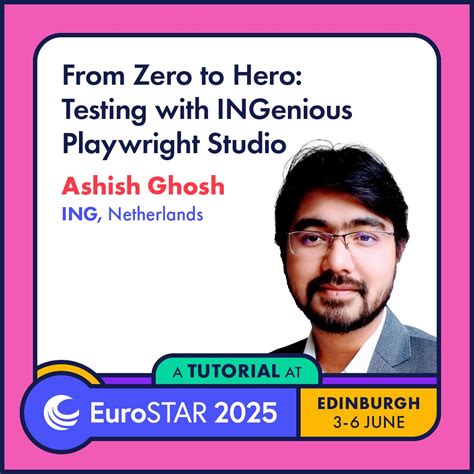 Eurostar2025 Testautomation Playwright Softwaretesting Eurostar Conference