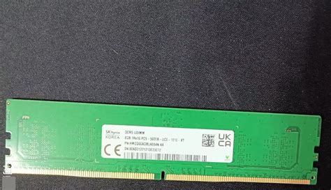 Sk Hynix 8gb Ddr5 5600 Desktop Ram Udimm Non Ecc Pc5 5600b For Hp Dell Sk Hynix 8gb Ddr5 5600 Desktop Ram Udimm Non Ecc Pc5 5600b For Hp Dell