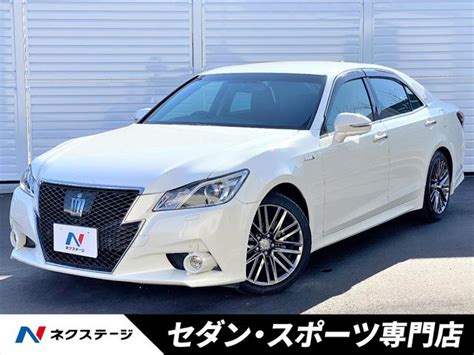 トヨタ クラウンハイブリッド アスリートg プリクラッシュ レーダークルーズ パノラミックビュー インテリジェントクリアランスソナーの中古車