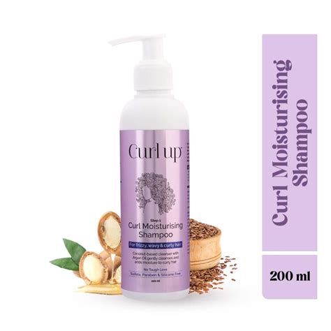 Buy Curl Up Moisturising Curly Hair Shampoo For Wavy And Curly Hair