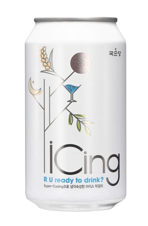 국순당 캔막걸리 아이싱 씽씽 나간다 출시 10일만에 50만개 돌파