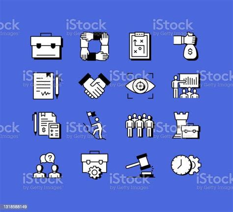 비즈니스 관련 아이콘 벡터 컬렉션입니다 모던 스타일 심볼 벡터 일러스트레이션 0명에 대한 스톡 벡터 아트 및 기타 이미지 0명 개념 개발 Istock