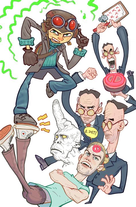 Artstation Psychonauts Fanart