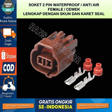 Jual Soket Pin Konektor Switch Thermo Fan Suzuki Karimun Kotak Shopee Indonesia
