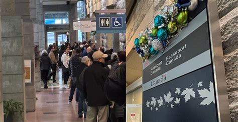 Long Passport Lines Are Back During Canada Post Strike News