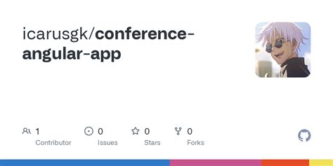 Github Icarusgkconference Angular App