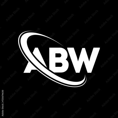 Vektorov Grafika Abw Logo Abw Letter Abw Letter Logo Design Intitials Abw Logo Linked With