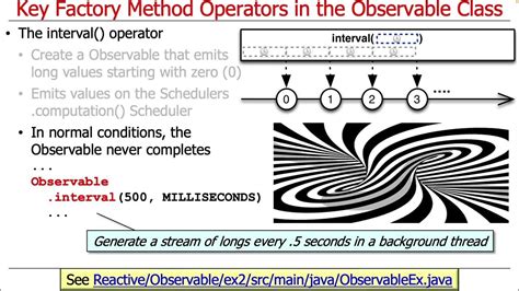 Key Factory Method Operators In The Observable Class Part 2 Youtube