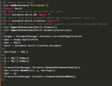 Create Duct In Dynamo Revit Stack Overflow