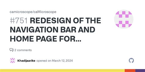 Redesign Of The Navigation Bar And Home Page For Brand Consistency