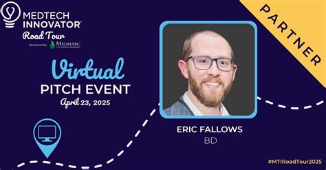 Medtech Mtiroadtour2025 Startuppitch Judging Innovation Medicaldevices Eric Fallows Phd