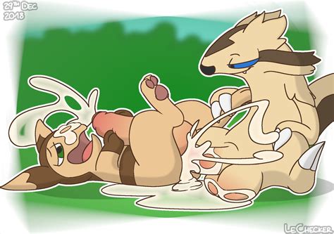 Post 4985305 Furret Lechecker Linoone Porkyman