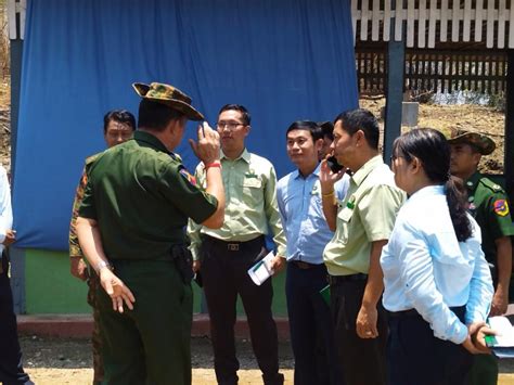 မကွေးတိုင်းဒေသကြီးအစိုးရအဖွဲ့ ဝန်ကြီးချုပ် ဦးတင့်လွင်နှင့် တာဝန်ရှိသူများအဖွဲ့ ရင့်ရှည်ရေလှောင