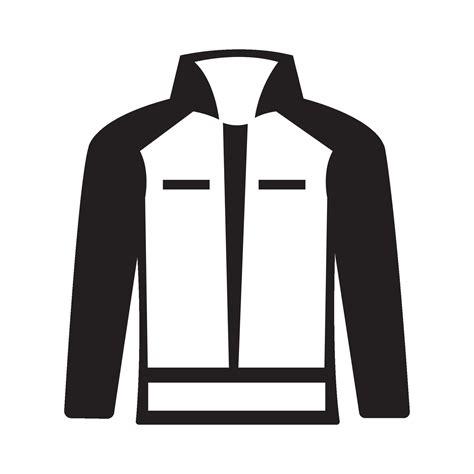 Mens Jacket Icon Logo Vector Design Template 38106476 Vector Art At Vecteezy