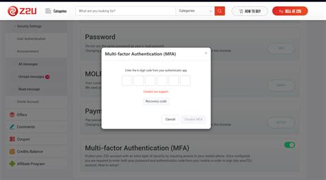 How To Setup Multi Factor Authentication In Z2u Account Example