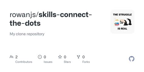 Github Rowanjs Skills Connect The Dots My Clone Repository