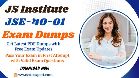 js institute jse 40 01 pdf dumps to acquire 100 success by