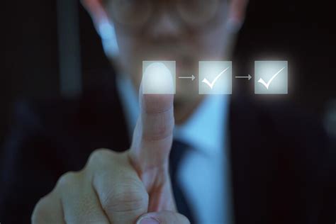 Premium Photo Business Process Workflow Illustrating Management Approval Flowchart With